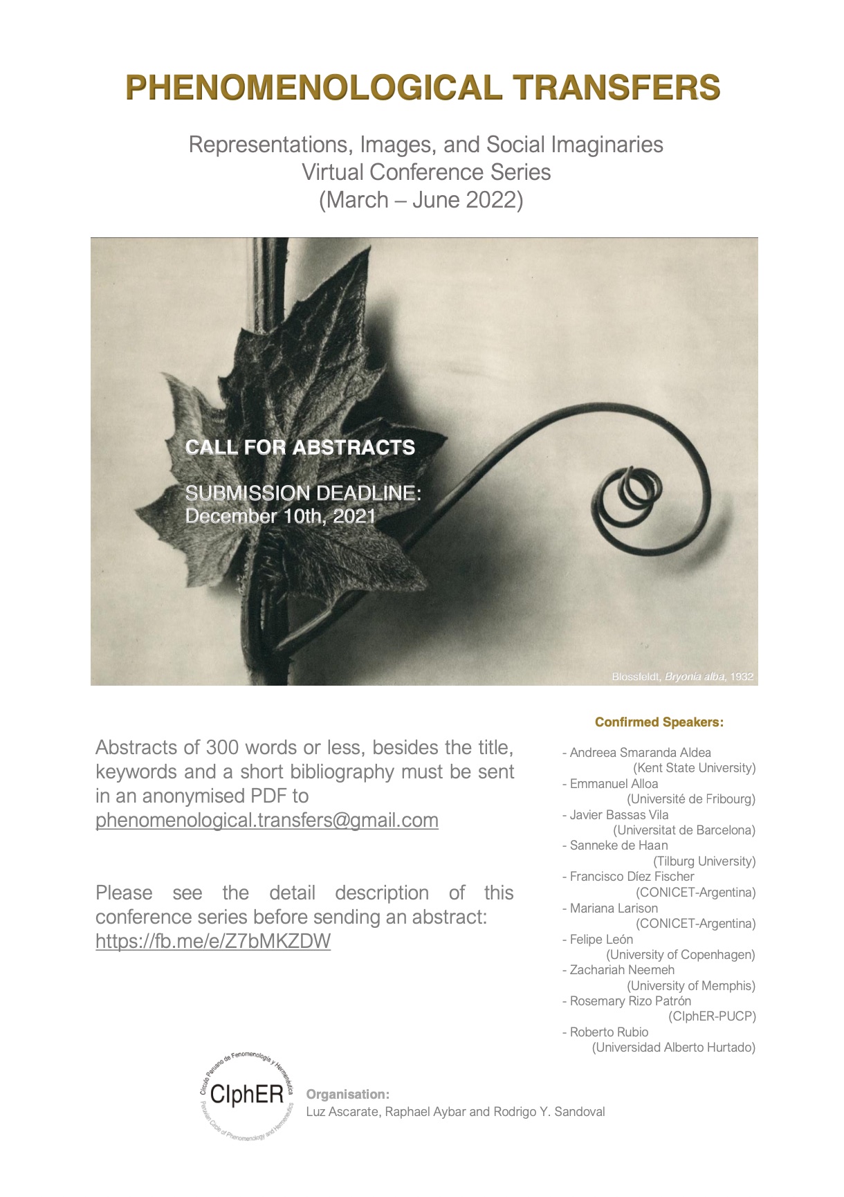 Phenomenological Transfers - Círculo Peruano de Fenomenología y ...